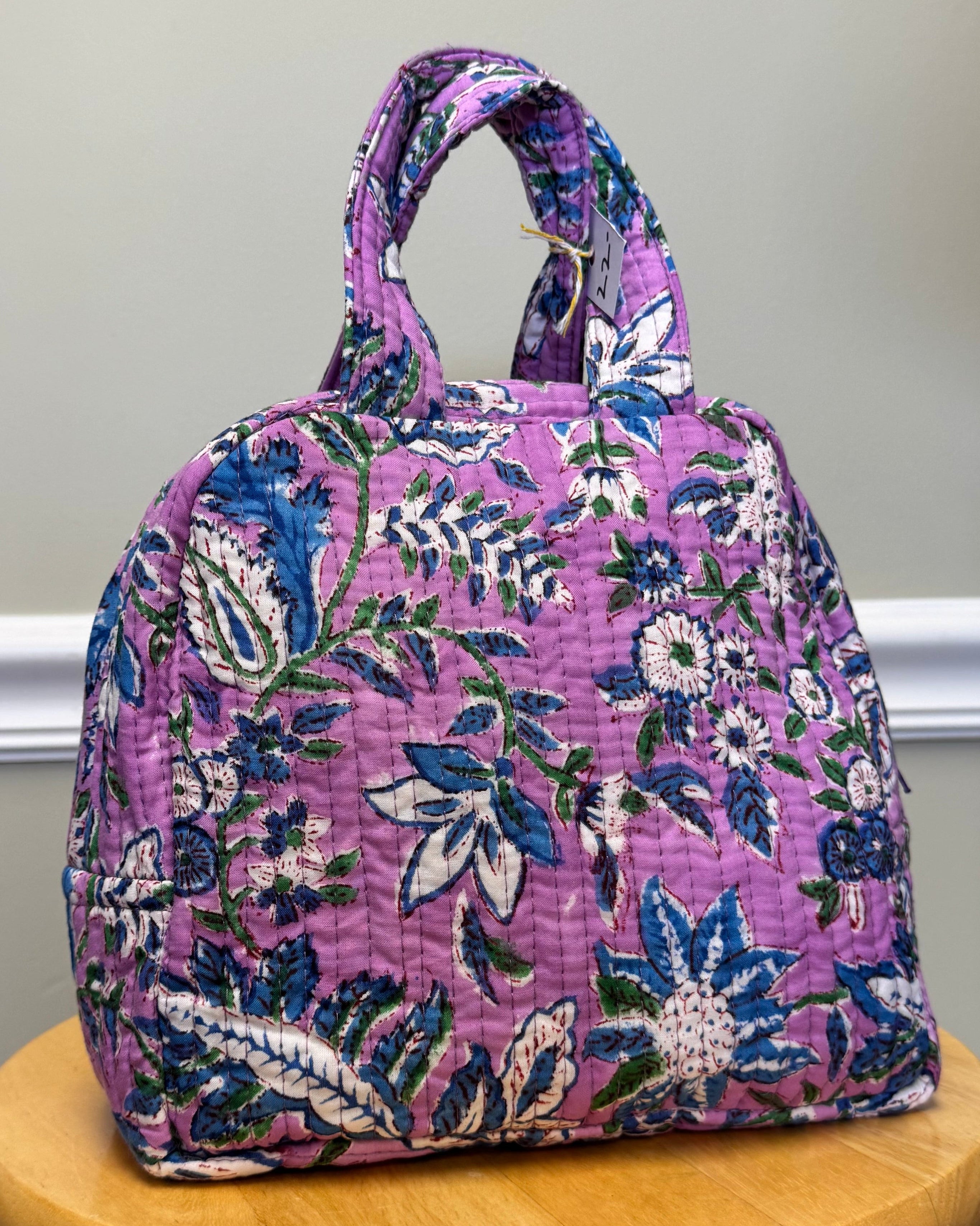 Block Print Lunch Bag – Izzy Shop